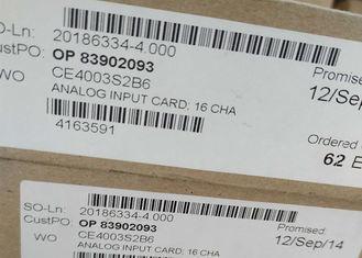Cina EMERSON DELTAV scheda analogica VE4003S2B6 CE4003S2B6 16CH alimentazione ridondante in vendita