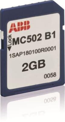 Cina ABB MC502 1SAP180100R0001 AC500 schede di memoria SD PLC di automazione distribuita in vendita