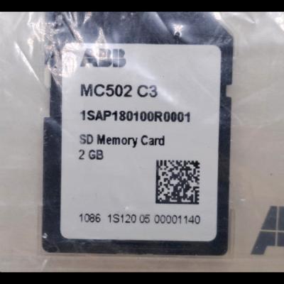 China ABB MC502 1SAP180100R0001 AC500 Cartão de Memória SD PLCs de Automação Distribuída à venda