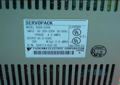 中国 230V AC サーボアンプリファイヤヤスカワ SGDA-02AS 新品 オリジナルボックス 販売のため