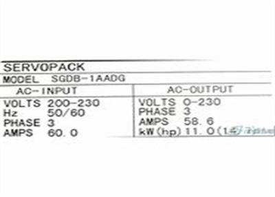 Cina Yaskawa SGDB-1AADG SGDB Serie Servo Drives Nuovo originale in scatola in vendita
