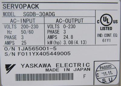 Cina Yaskawa SGDB-30ADG Servo Drives Industriali Originale Nuovo in vendita