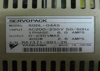 Cina Yaskawa Servo Drives SGDL-04AS Serie SGDL Nuovo originale in vendita