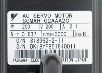 Cina Yaskawa SGMAH-02AAA2C Servomotore industriale Nuovo in scatola in vendita