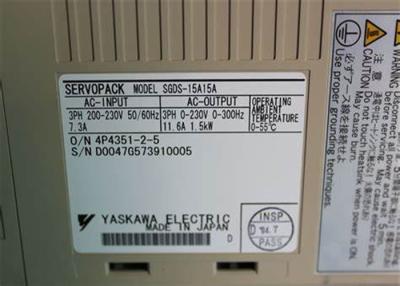 Cina Giappone Yaskawa SGDS-15A15A Servo Drive Nuovo in scatola originale in vendita