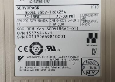 Cina Yaskawa SGDV-1R6A25A 200v AC Servo Drives Nuova scatola originale in vendita