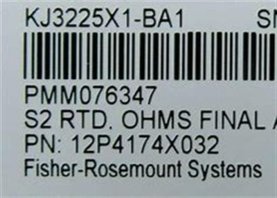 China Emerson Stromversorgungsmodul brandneue Originalbox KJ3225X1-BA1 zu verkaufen