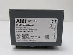 中国 AI523 1SAP250300R0001 ABB アナログ入力モジュール 新しいオリジナルボックス 販売のため