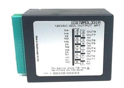 Cina L'IC670MDL331 è un modulo di controllo di campo I/O prodotto da GE Fanuc in vendita
