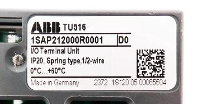 Cina TU516 1SAP212000R0001 Digital IO Module 24V Brand ABB Nuova scatola in vendita
