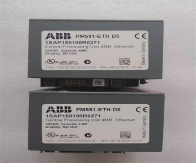 Cina Modulo di controllo ABB PM591-ETH 1SAP150100R0270 AC500 in vendita