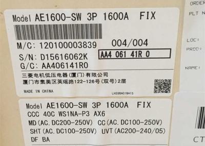 Cina MITSUBISHI 1600A ACB AE1600-SW Interruttore di aria funzionale a bassa tensione 3P Fix NEW in vendita