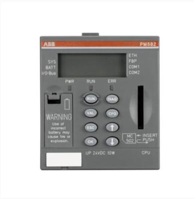 China Controlador lógico programável PLC da série ABB AC500 PM582-ETH à venda