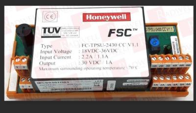 Cina Modulo di gestione della sicurezza di Honeywell FS-TPSU-2430 Voltaggio di ingresso da 18 a 36VDC in vendita