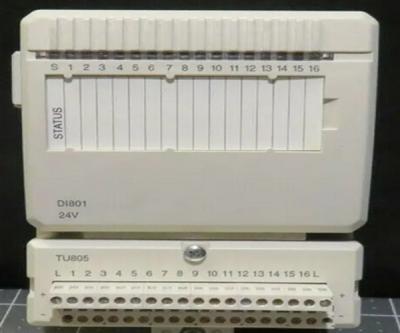 Cina ABB DI801 3BSE020508R1 Input digitale 24V 16 ch Modulo di alimentazione ridondante in vendita