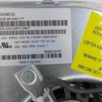 Cina FAN di raffreddamento centrifugo SIEMENS 6SL3362-0AF01-0AA1EMBPAPST D2E160-AH01-17 in vendita