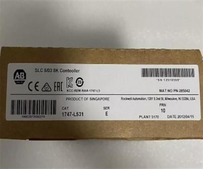 中国 アレン・ブラッドリー 1747-L531 SLC 500 PLCプロセッサ ロックウェル・オートメーション 販売のため