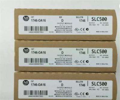 China Allen-Bradley 1746-OA16-uitgangsmodule met SLC 500-serie, digitaal Te koop
