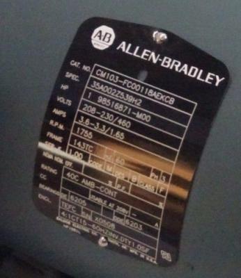 Китай ALLEN-BRADLEY CM103-FC0011BAEKCB Прочный модуль управления для промышленных применений продается