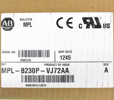 Cina ALLEN-BRADLEY MPL-B230P-VJ72AA MPL-serie MPL 480V AC servomotore rotativo in vendita