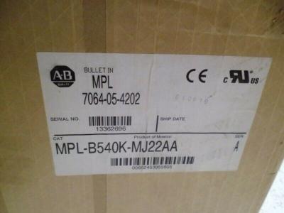 China ALLEN-BRADLEY MPL-B540K-MJ22AA MPL-Série MPL 480V AC Servomotor rotativo à venda