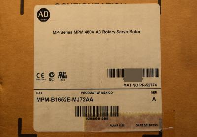 中国 アレン・ブラッドリー MPM-B1651C-2J72AA MPMシリーズ MPM 480V AC回転サーボモーター 販売のため