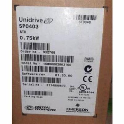 Китай EMERSON SP0403 Универсальный переменный ток с переменной скоростью для индукционных и сервомоторов продается