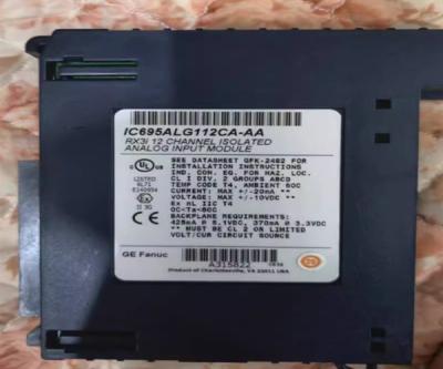 Cina Modulo di input analogico isolato GE-Emerson IC695ALG112 PACSystems RX3i in vendita