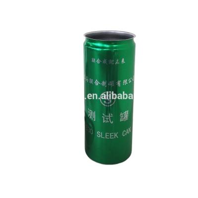 Cina 330ml Empty Beverage Aluminum Sleek Can for Food Canning in vendita