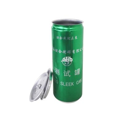 Cina 330ml Empty Beverage Aluminum Sleek Can for Food Canning in vendita