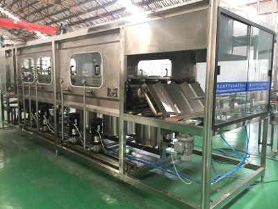 Cina Macchina di rifornimento di 3 di gallone bottiglie di acqua 600bph di SUS 316 in vendita