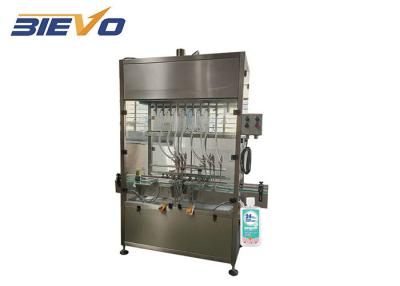China 6 vollautomatische flüssige Füllmaschine der Düsen-800kg 5000ml zu verkaufen