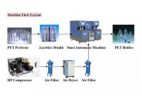 China Semi Automatic PET Bottle Blowing Machine 415V 15KW 2000ml for Stretch Blow Molding for sale