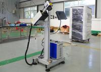 China 220V 30W CO2 Fiber Laser Coder Marking Machine for Metal Plastic Permanent Coding for sale