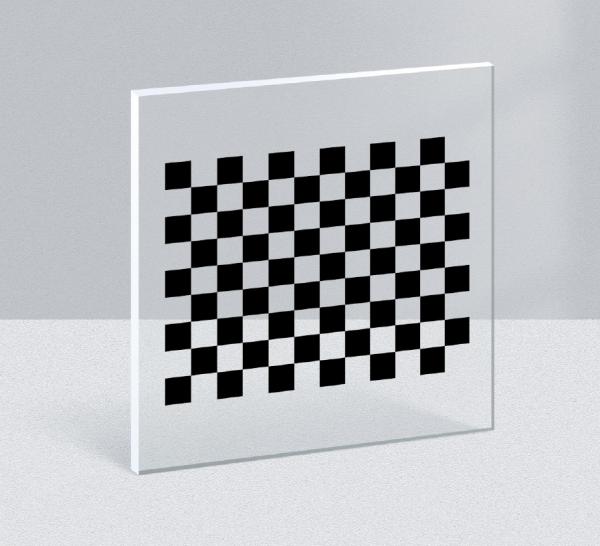 Quality OpenCV Checkerboard Calibration Board Glass Metal Materials for sale