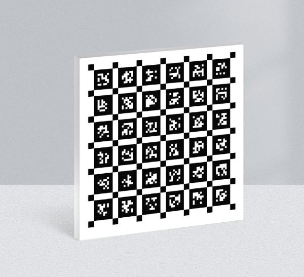 Quality AprilGrid QR Code Calibration Board Micron level high precision Customizable Size for sale