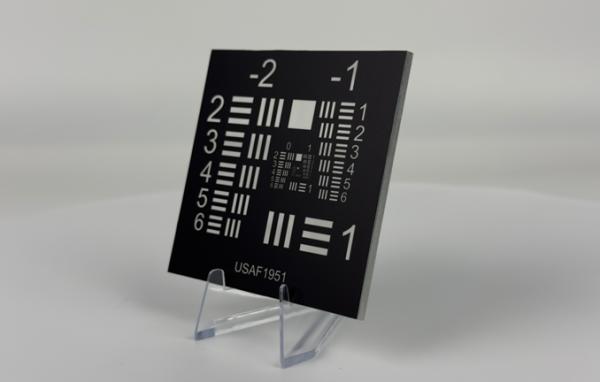 Quality High Precision USAF 1951 Resolution Calibration Board For Testing Camera for sale
