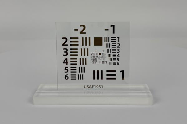 Quality High Precision USAF 1951 Resolution Calibration Board For Testing Camera for sale