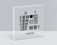 Quality Quartz Glass High Precision Resolution Test Card USAF1951 Positive / Negative for sale