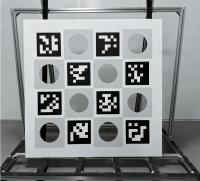 Quality ADAS Automotive Calibration Board Multi Sensor Fusion Radar Calibration Plate for sale