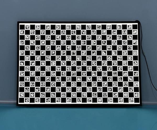 Quality AprilTag / AprilGrid QR Code Calibration Board With Light Source for sale