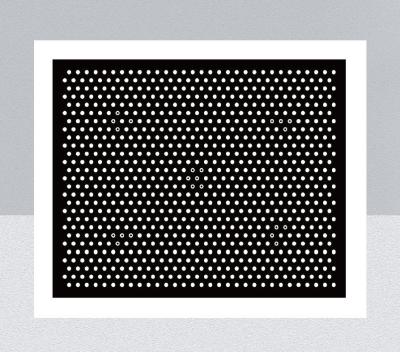 China Photolithography White Film Dot Array Calibration Board Lightweight Impact Resistant for sale