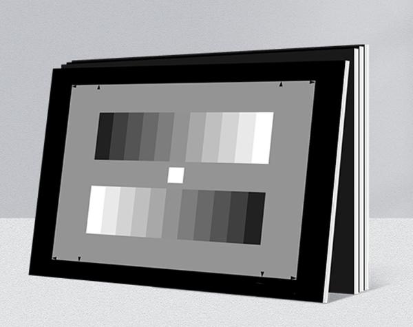 Quality 11 Step Grayscale Test Chart Transmissive & Reflective Types Gray Scale Card for sale