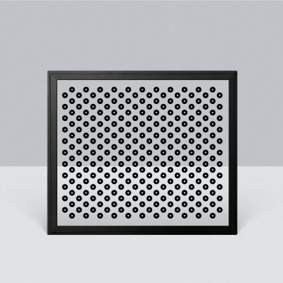 China High-precision metal-framed dot-pattern film   the preferred choice for large-format transmissive calibration. for sale