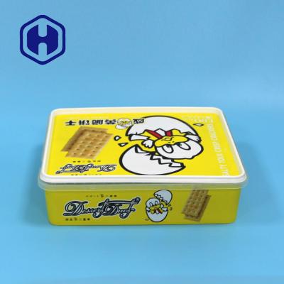 China Square 2600ml PP IML Plastic Containers Packaging Bpa Free for sale