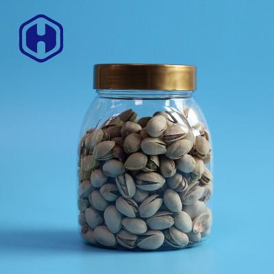 중국 넓은 입 스크루 Lid 플라스틱 캐슈 병 570 밀리람베르트 Bpa 자유롭 투명합니다 판매용