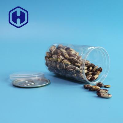 중국 식품 누출 내구성을 위한 410개 밀리람베르트 211# 쉬운 개방 비어 있는 투명 플라스틱 애완 캔 판매용