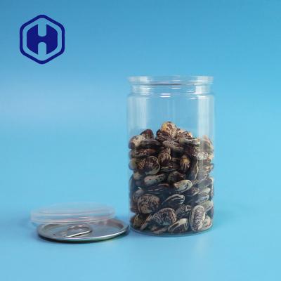 중국 식품 누출 내구성을 위한 410개 밀리람베르트 211# 쉬운 개방 비어 있는 투명 플라스틱 애완 캔 판매용