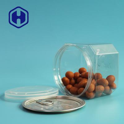 中国 バルク正方形430ml明確なペットはピーナツくだらない漏出証拠のためにできる 販売のため