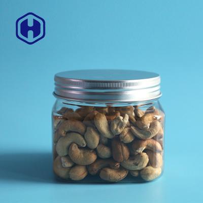 China tarro cuadrado dulce del ANIMAL DOMÉSTICO de 420ml 16oz con el envasado de alimentos de aluminio del casquillo en venta